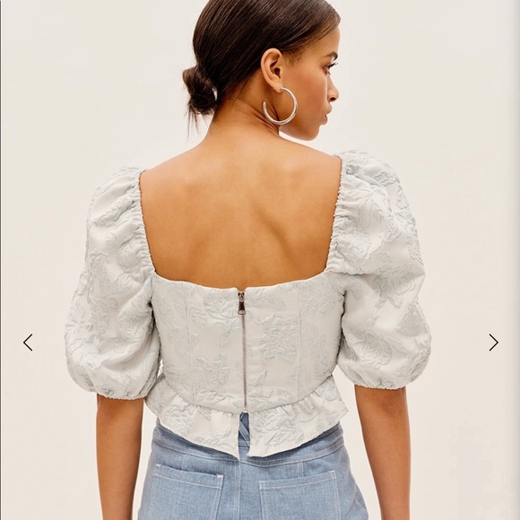 For Love And Lemons | Tops | Nwt For Love And Lemons Puff Sleeve Lydia ...